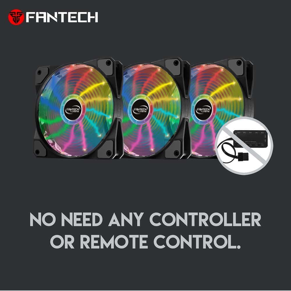 FANTECH FC123 Turbine RGB System Fan Price In Sri Lanka | Central ...