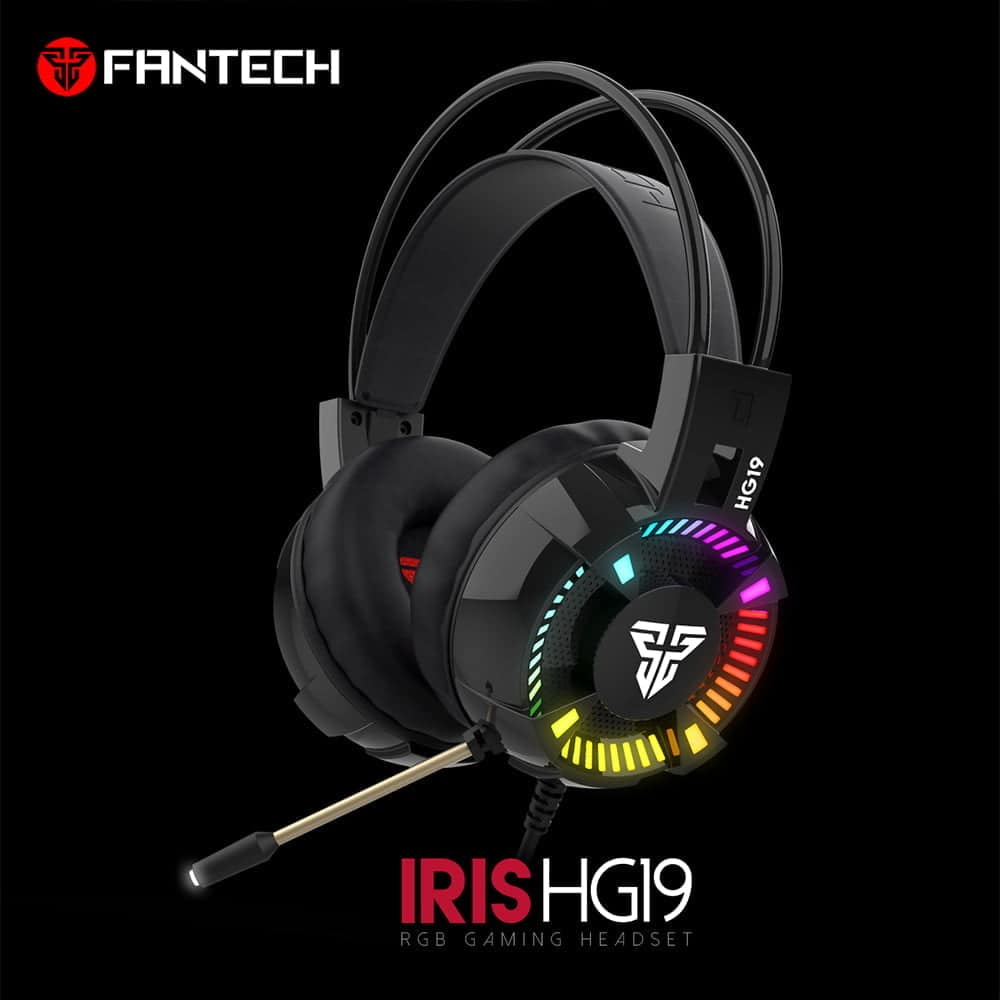 FANTECH HG19 IRIS Over-Ear Stereo Gaming Headset RGB Price In Sri Lanka ...