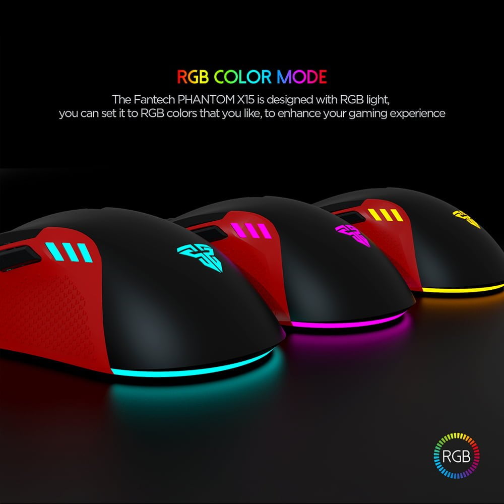 FANTECH X15 PHANTOM RGB Gaming Mouse | Central Computers - Gampaha ...