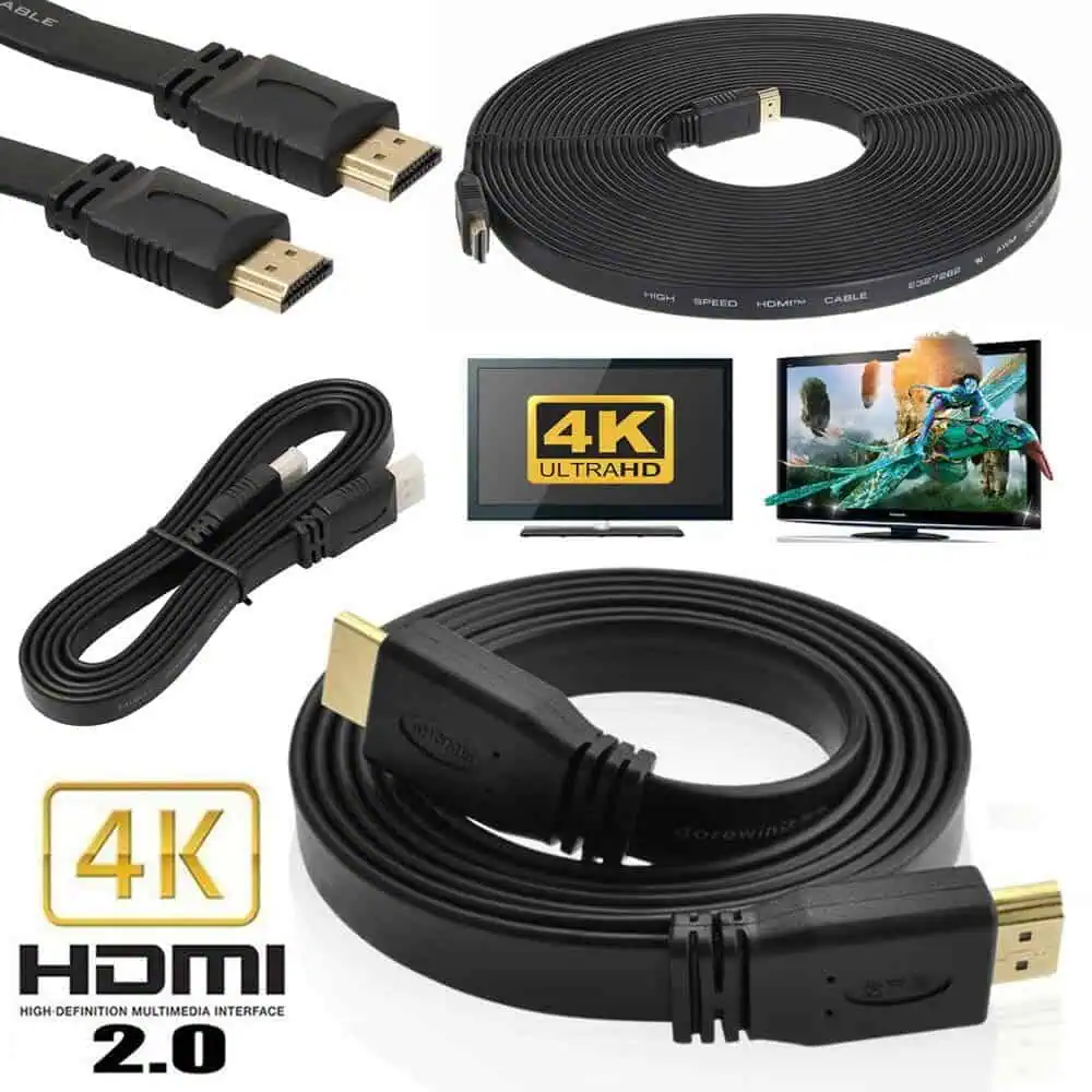HDMI Cable 1.5M 4K Flat | Central Computers - Gampaha | Best Price In ...