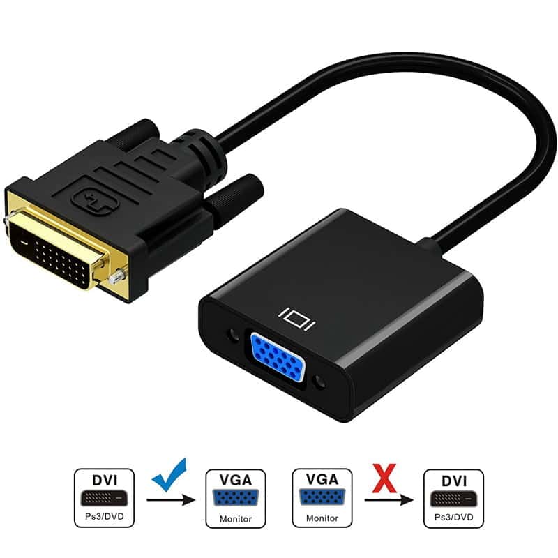 DVI-D To VGA Converter Cable Price In Sri Lanka | Central Computers - Gampaha